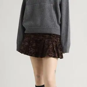 PAOLINA RUSSO Pleated Mini Skirt
