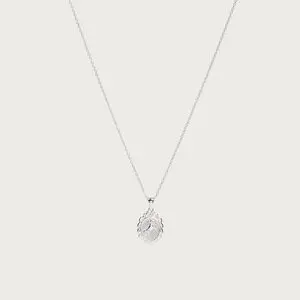 COMMON LINES Stallion Pendant Necklace - Silver