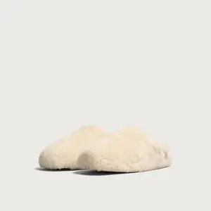 UGG Elea Fluffed Slip-on - Natural