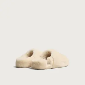 UGG Elea Fluffed Slip-on - Natural