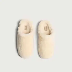 UGG Elea Fluffed Slip-on - Natural