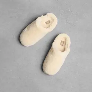 UGG Elea Fluffed Slip-on - Natural
