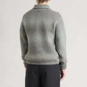 PALMES Alpaca Longsleeve Knit Polo