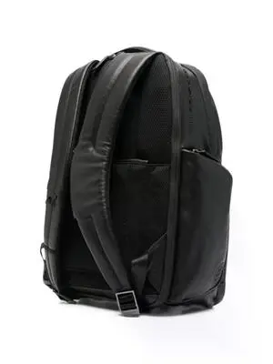 PIQUADRO Urban Logo-embossed Leather Backpack