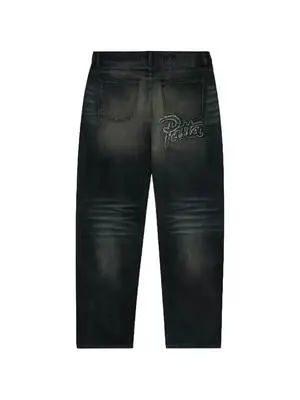 PATTA Whiskered Logo-patch Jeans