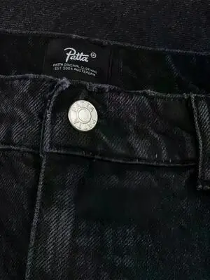 PATTA Whiskered Logo-patch Jeans
