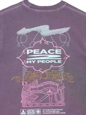 Deus Ex Machina Easy Peacey Graphic-print T-shirt