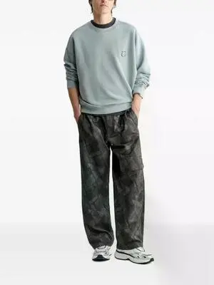 Maison Kitsuné Fox-patch Faded Sweater