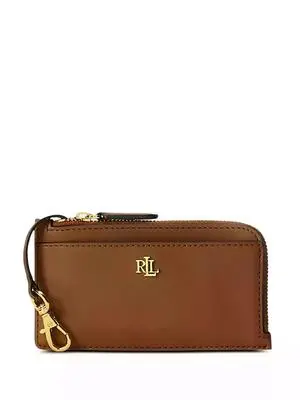 Ralph Lauren Logo-plaque Leather Wallet - Brown