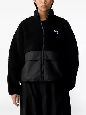 PUMA Re:fibre Fleece Relaxed Jacket - Black