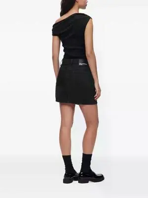 Karl Lagerfeld Wrap Denim Skirt
