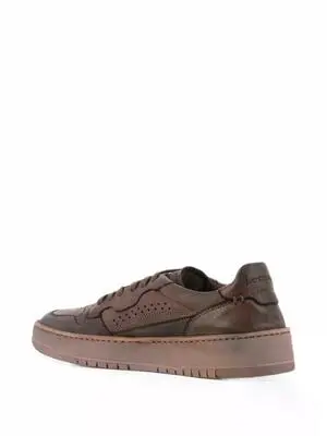 LEMARGO Perforated Panelled Sneakers