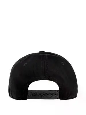 Palm Angels Studded Logo-patch Baseball Cap - Black