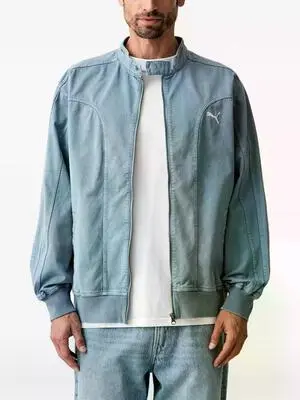 PUMA Future. . Archive Relaxed Washed Twill T7 Track Jacket - Blue