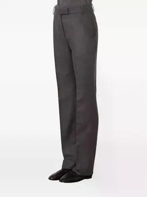Officine Générale Lenie Pressed-crease Straight-leg Trousers