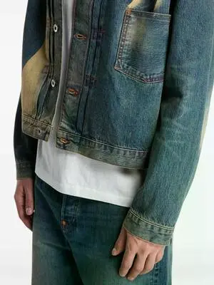Kenzo Faded-effect Denim Jacket