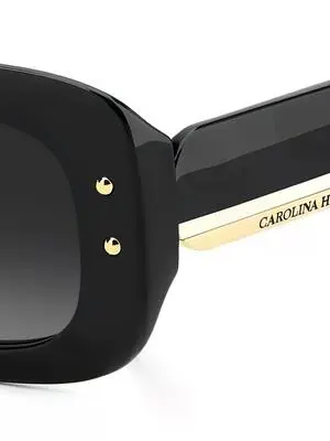 Carolina Herrera Rectangle-frame Sunglasses