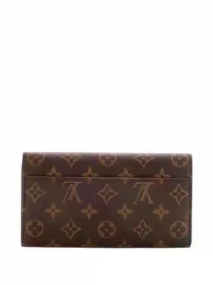 LOUIS VUITTON Sarah Wallet Nm Monogram Canvas Small Wallets