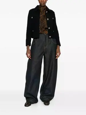 Max Mara Button-up Wool Jacket