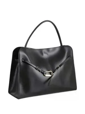 FRANCESCO BIASIA Iconic Non-stop Buckled Leather Tote Bag