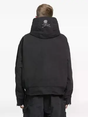 MASTERMIND WORLD Stonewashed Hooded Jacket