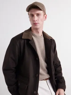 Purdey Torridon Checked Wool And Cashmere-blend Tweed Baseball Cap