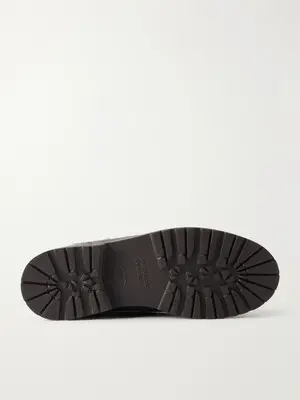 Brunello Cucinelli Suede Hiking Boots