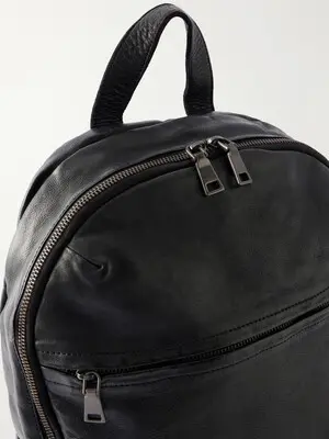 Officine Creative Recruit/19 Full-grain Leather Backpack