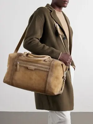 Officine Creative Jules/006 Suede Weekend Bag