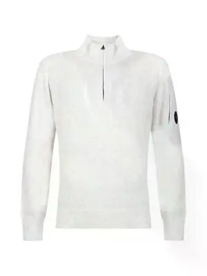 C.P. COMPANY Half-zip Lens-detail Sweater