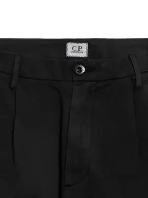 C.P. COMPANY Cotton Gabardine Boxy Pleats Pants