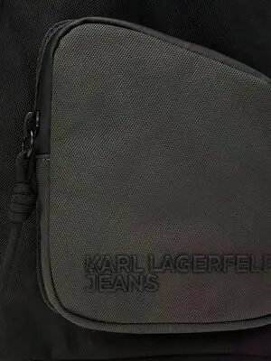 Karl Lagerfeld Logo-patch Messenger Bag