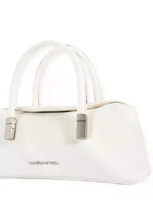 Manière De Voir Annelise In Pebbled Leather Bag