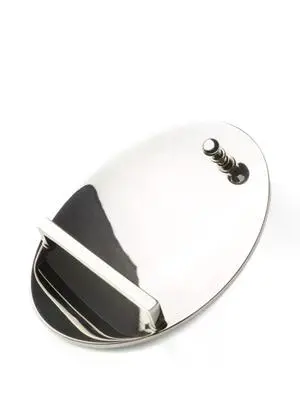 Prada Metal Belt Buckle Custom Belts - Silver