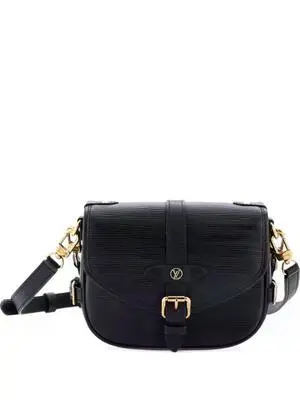LOUIS VUITTON Saumur Handbag Epi Leather Bb Crossbody Bag - Black