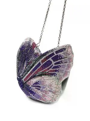 Judith Leiber Crystal-embellished Butterfly-shaped Clutch Bag