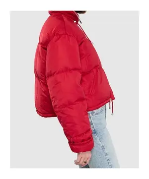 Isabel Marant Étoile Quilted Down Jacket With Zip Closure