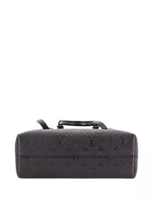 LOUIS VUITTON Babylone Monogram Empreinte Leather Pm Tote Bag