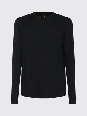 THOM KROM Long-sleeved Cashmere-blend Crew-neck T-shirt