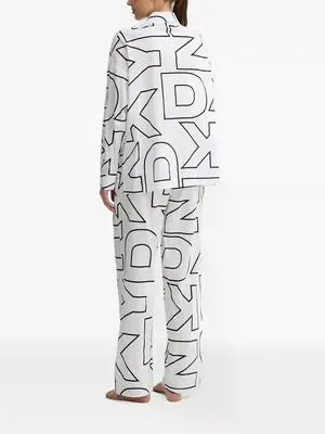 Dkny Logo-print Pajamas