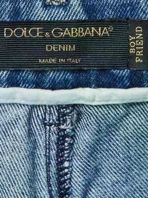 Dolce & Gabbana Paisley Glitter-print Jeans
