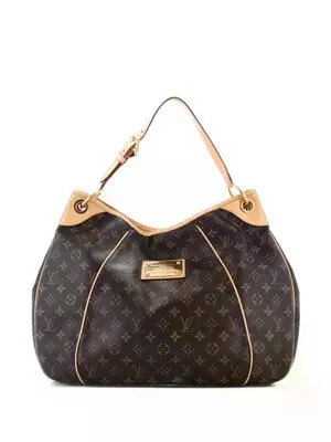 LOUIS VUITTON Galliera Handbag Monogram Canvas Gm Hobo Bag - Brown
