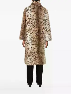 LA PISCINE Leopard-print Coat