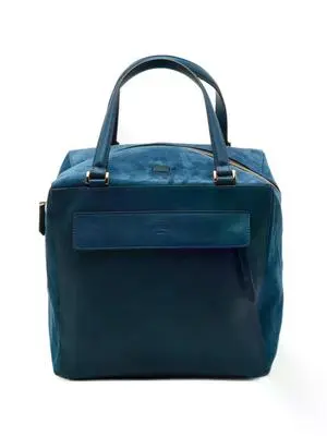 Fendi 2013 Suede Satchel Bag