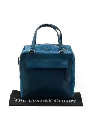 Fendi 2013 Suede Satchel Bag