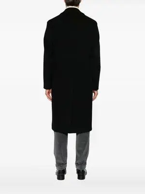 LARDINI Notch-lapel Double-breasted Coat
