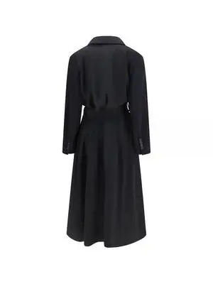 Dolce & Gabbana Double-breasted Coat In Wool