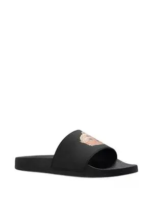 Palm Angels Logo-patch Slides