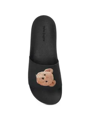 Palm Angels Logo-patch Slides