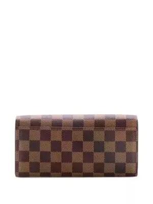 LOUIS VUITTON Sarah Wallet Damier Small Wallets - Brown